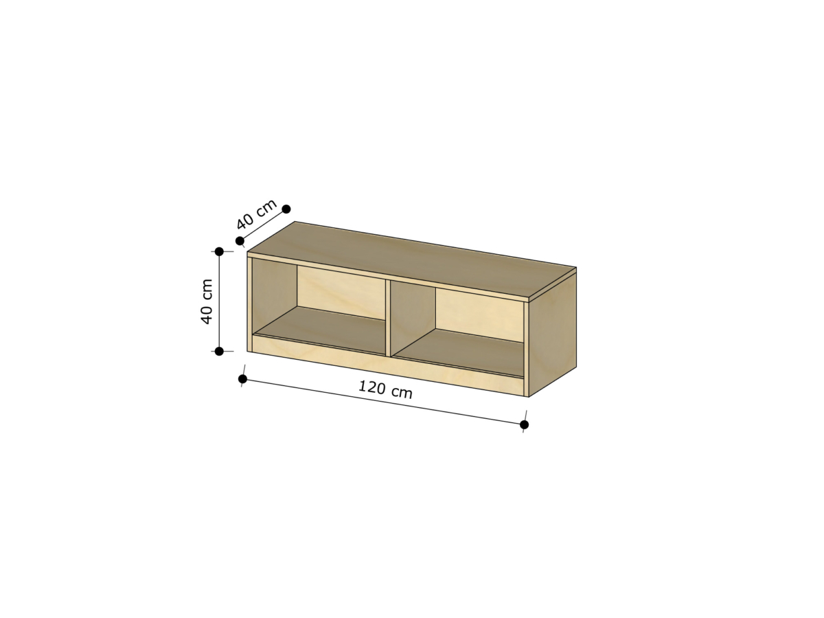 Cubbies Bench 120 – Walltopia Store